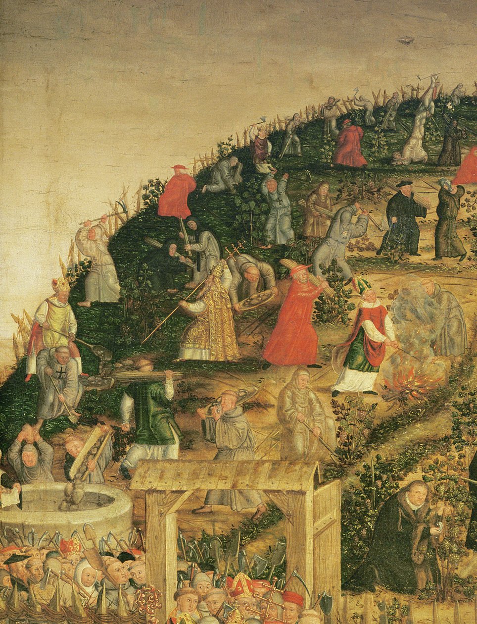 Der Weinberg des Herrn, 1569 (Detail)